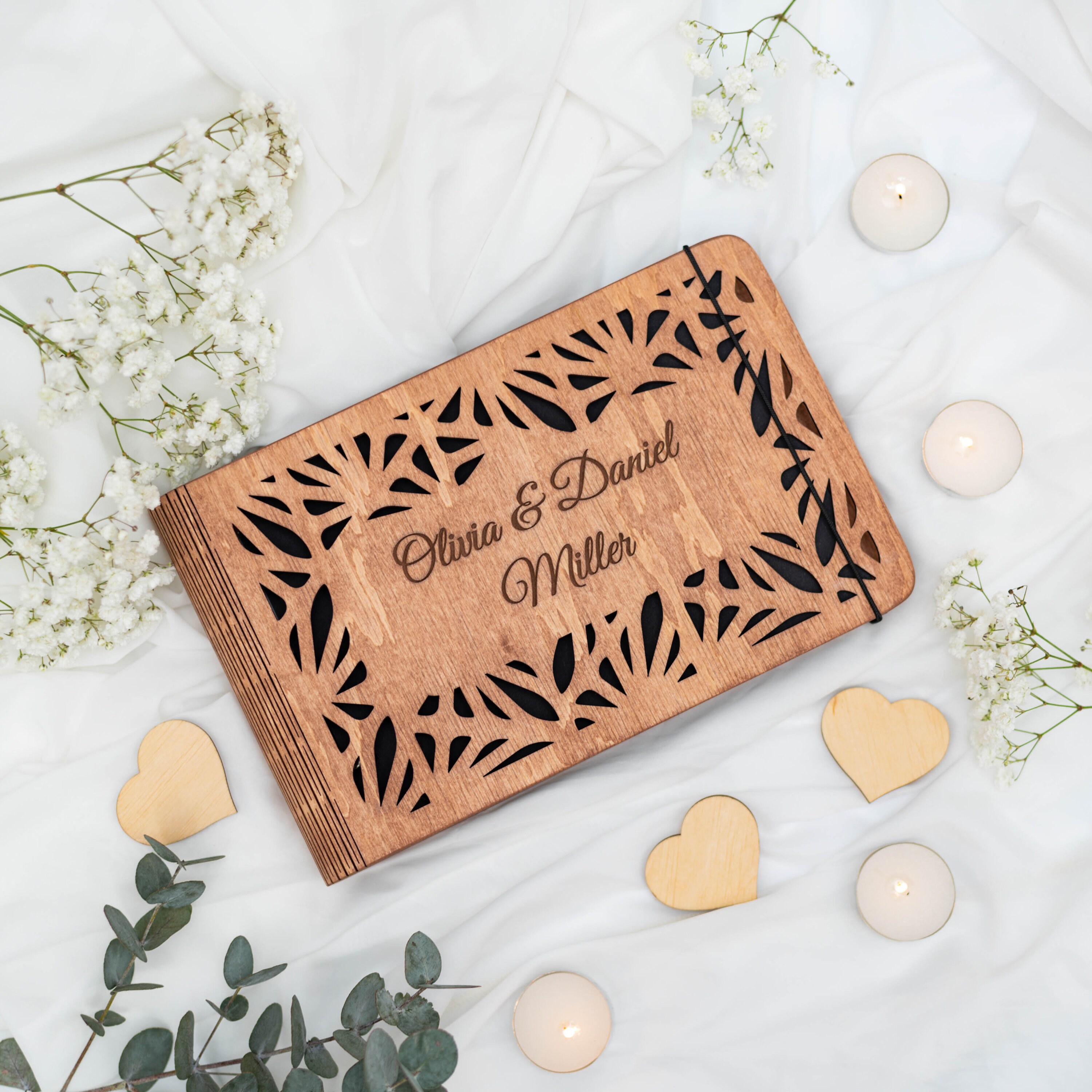 Rustic Wedding Decor, Rustic Wedding Photo Album, Wedding Gift ...