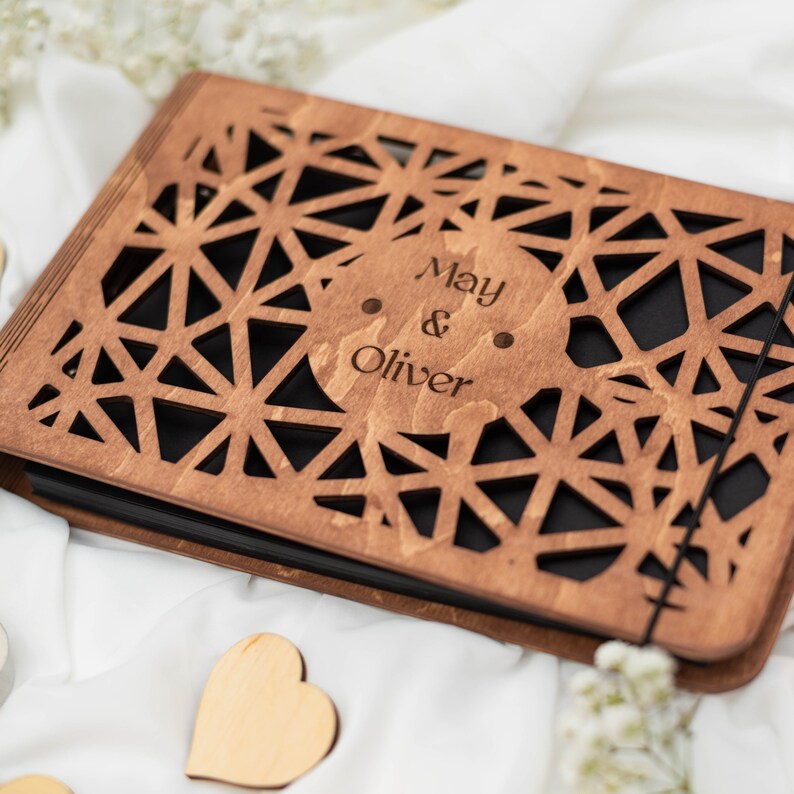 Rustic Wedding Decor, Rustic Wedding Photo Album, Wedding Gift ...