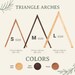Triangle Wedding Arch, Triangle Arbor for Wedding Ceremony, Wood ...