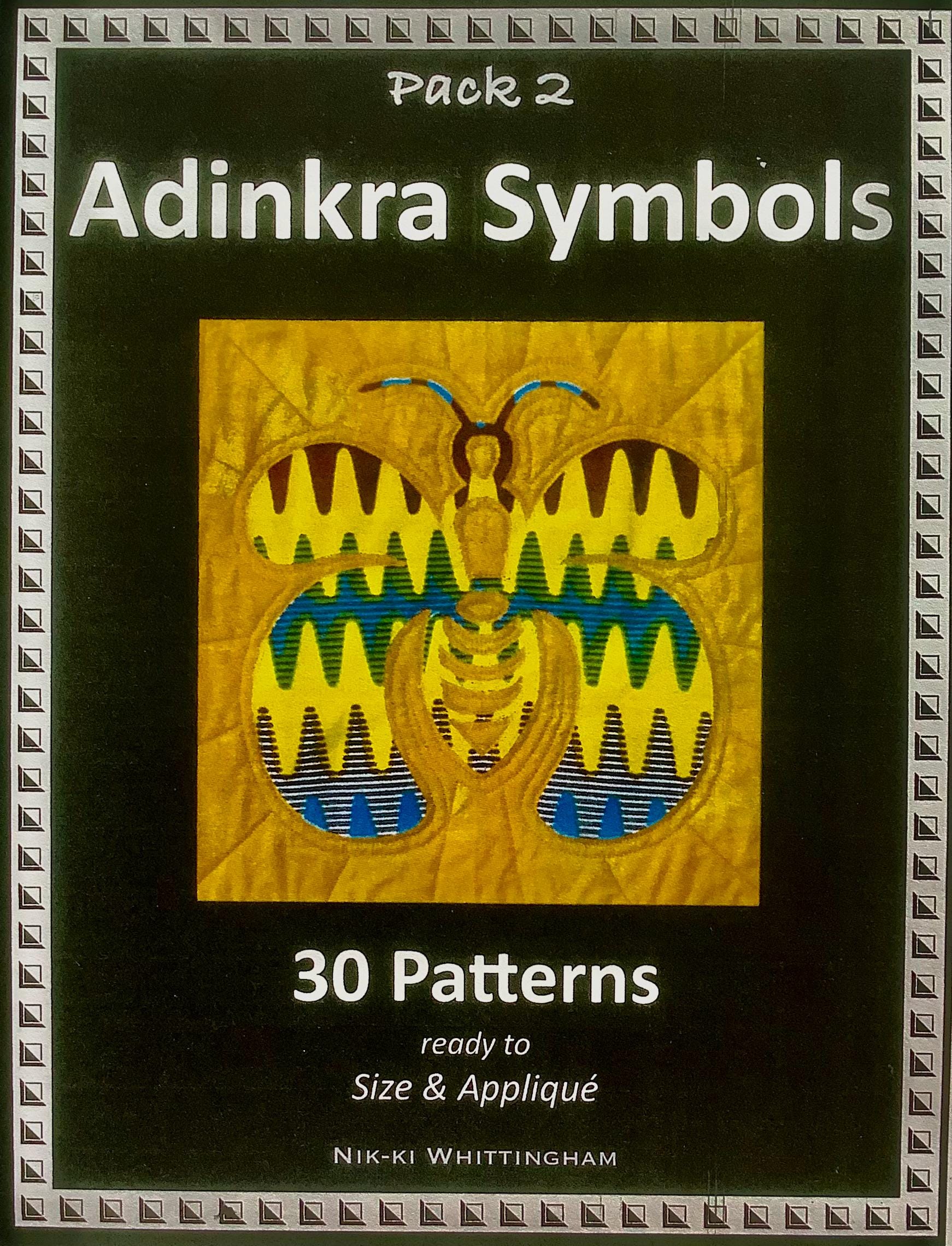 West African Adinkra Symbols: 60 Unique Paper Patterns Ready to Size ...