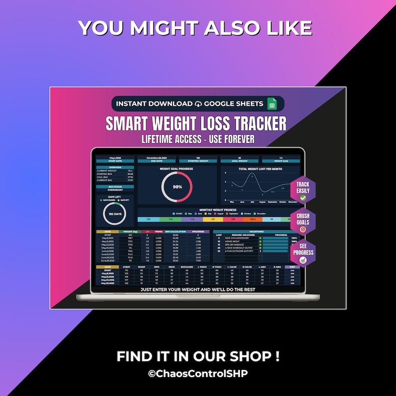 Workout Planner Google Sheets Dark Exercise Tracker Spreadsheet Fitness ...
