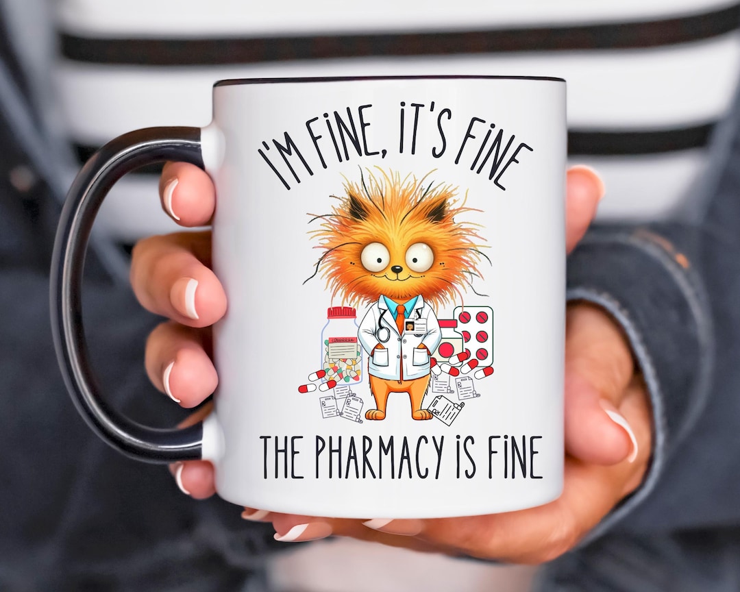 Pharmacy Mug, Pharmacy Coffee Cup, Pharmacy Tech Mug, Personalized ...