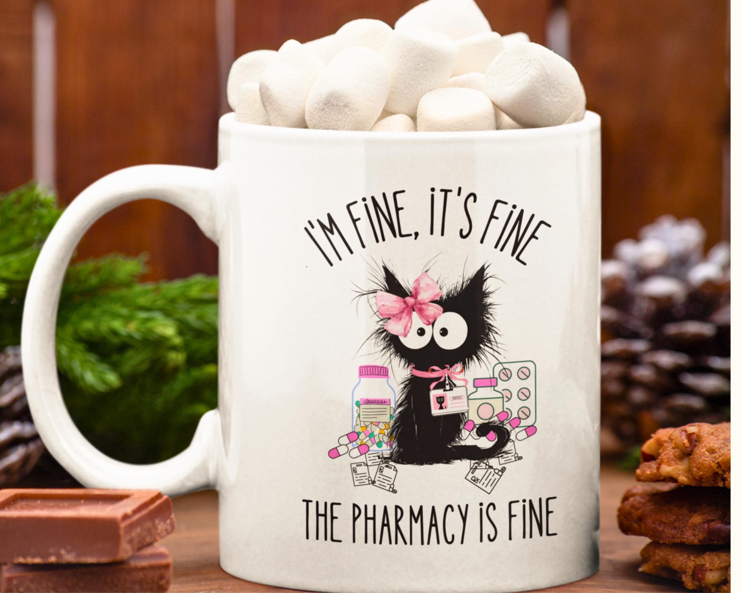 Pharmacy Mug, Pharmacy Coffee Cup, Pharmacy Tech Mug, Personalized ...