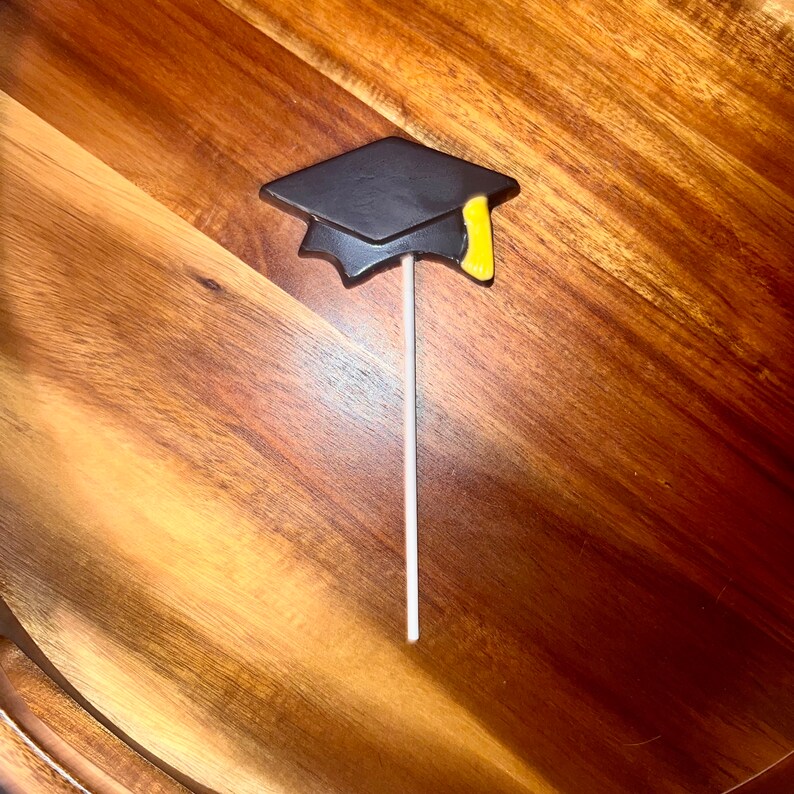 Chocolate Graduation Cap Lollipop - Etsy
