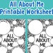 All About Me Printable Worksheet - Instant Download PDF, PNG, JPG - A4 ...