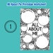 All About Me Printable Worksheet - Instant Download PDF, PNG, JPG - A4 ...