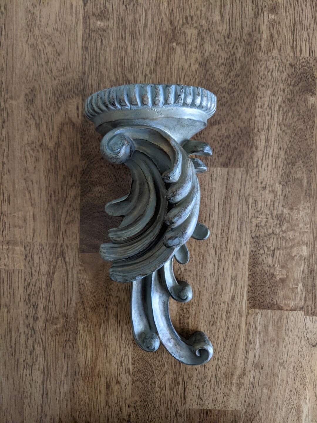Resin French Style Wall Shelf Sconce, Vintage, 1990's, Ornate Wall ...