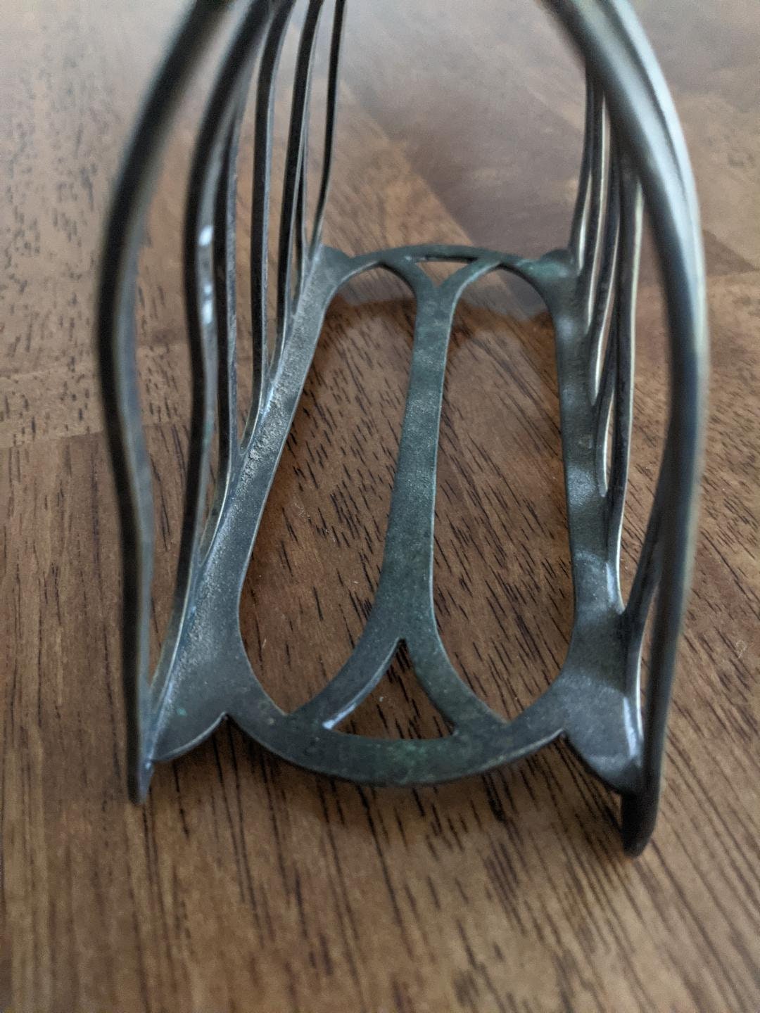 Brass Toast Rack, Vintage, 1920's, 6 Slot Toast Rack, Napkin Holder ...