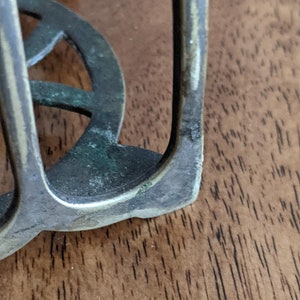 Brass Toast Rack, Vintage, 1920's, 6 Slot Toast Rack, Napkin Holder ...