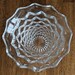 Cubist Glass Vase, Vintage, Mid Century Tumbling Cube Glass Vase With ...
