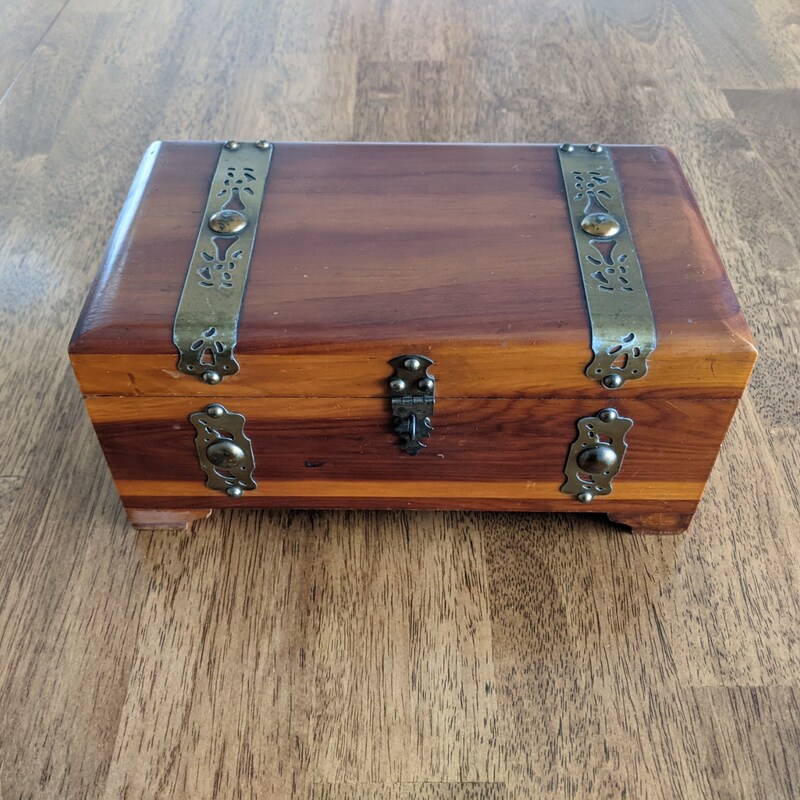 Vintage Treasure Box - Etsy