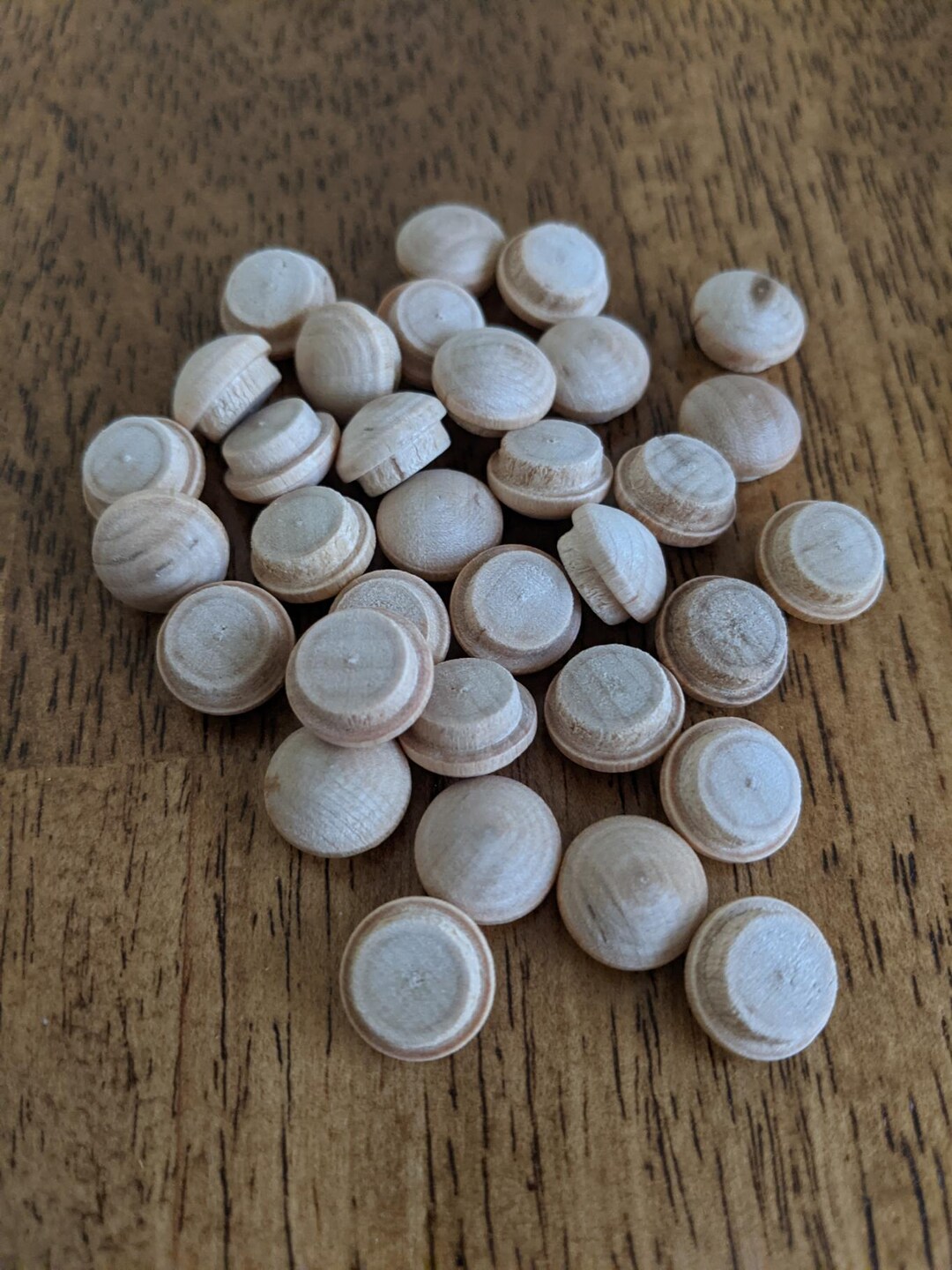 Wood Furniture Buttons, Wood Furniture Plugs, Mushroom Top Wood ...