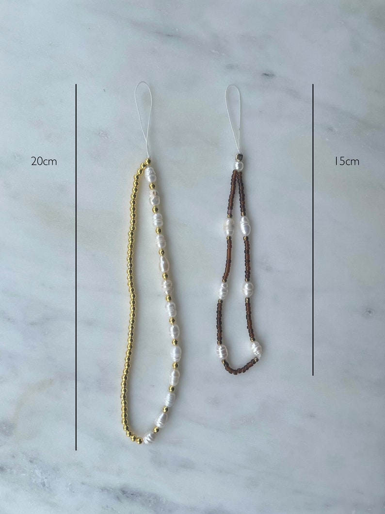 Baby Pink & Pearl Phone Charm Phone Strap Bead Phone Charm - Etsy