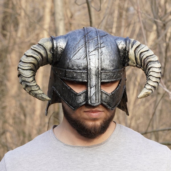 The Elder Scrolls Skyrim Helmet Cosplay - Etsy