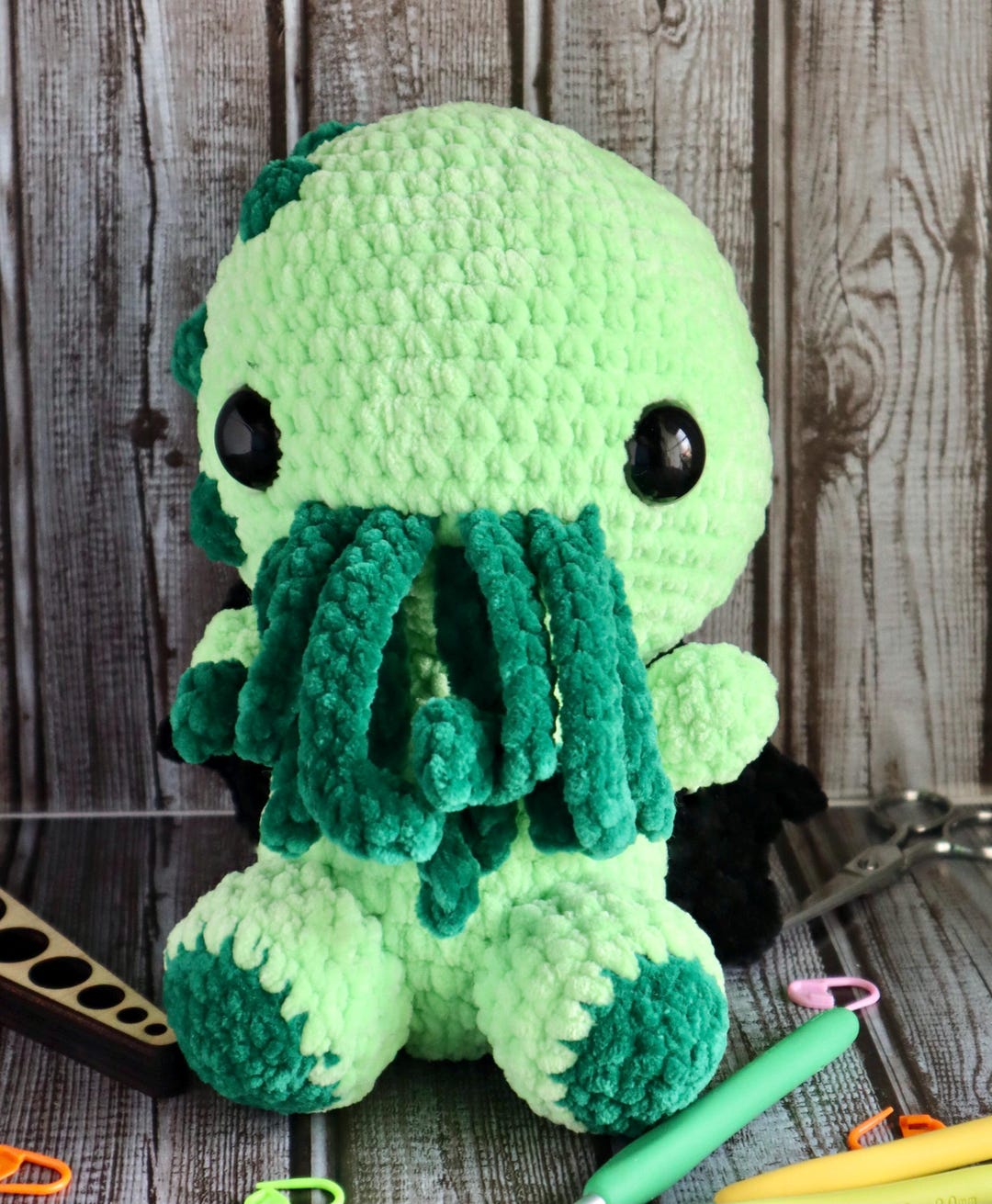 Crochet Cthulhu|crochet Cryptid|cute Cryptid|crochet Cthulhu Plushie ...