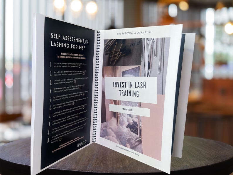 How to Become a Lash Artist | Step by Step Guide | Digital Download for Beginners - Etsy