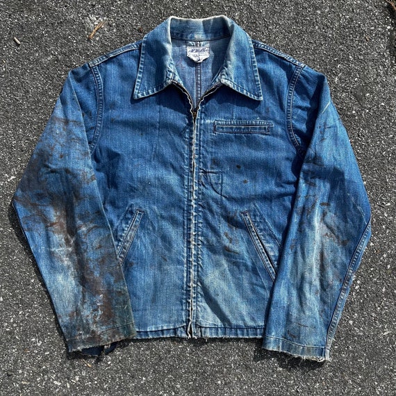 1950’s Al Miller USN Merchant Mechanics jacket - Gem