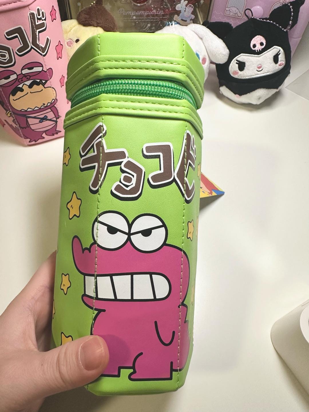 Crayon Shinchan Pen Pouch, Chocobi Shaped Kawaii Pencil Case - Etsy