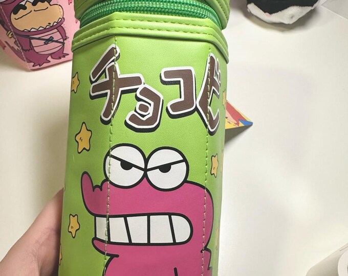 Crayon Shinchan Pen Pouch, Chocobi Shaped Kawaii Pencil Case - Etsy