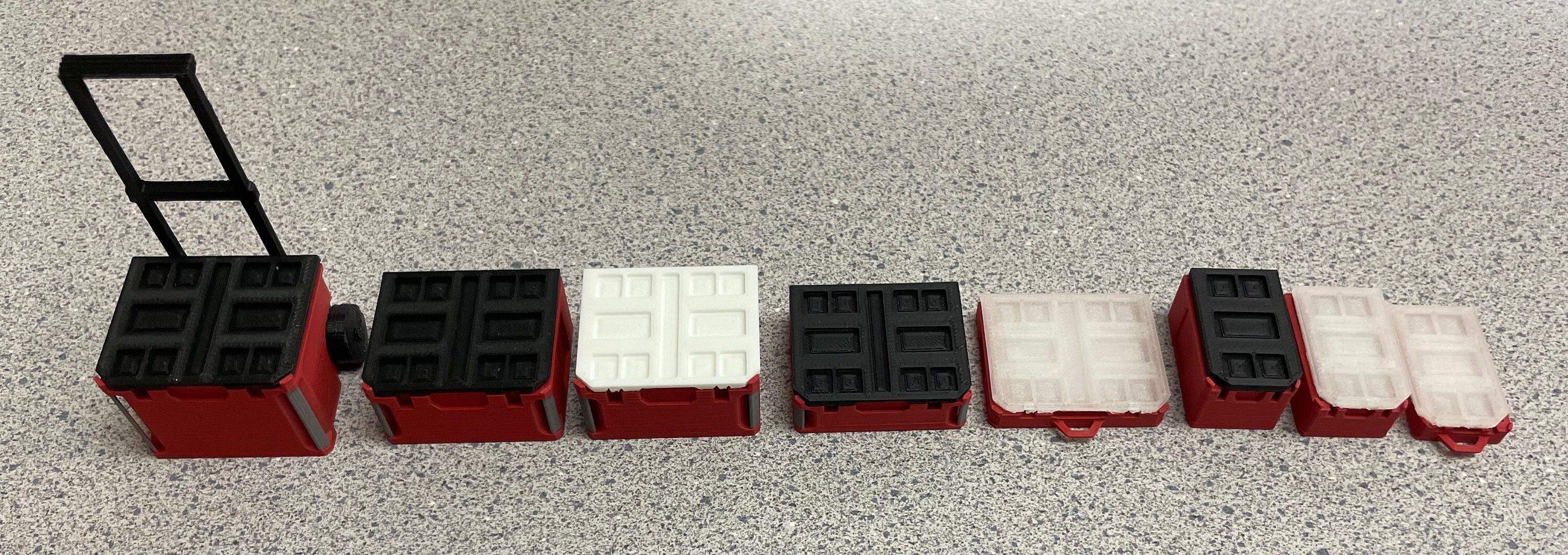 3D Printed Milwaukee Packout Desk Toy 1:14 Scale - Etsy