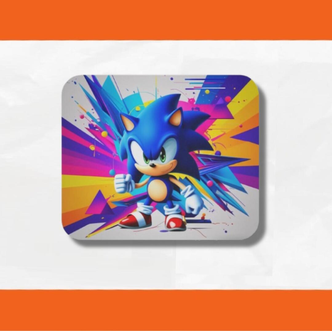 Baby Sonic Mouse Pad Inspired | Cute Sonic the Hedgehog Inspired Design ...