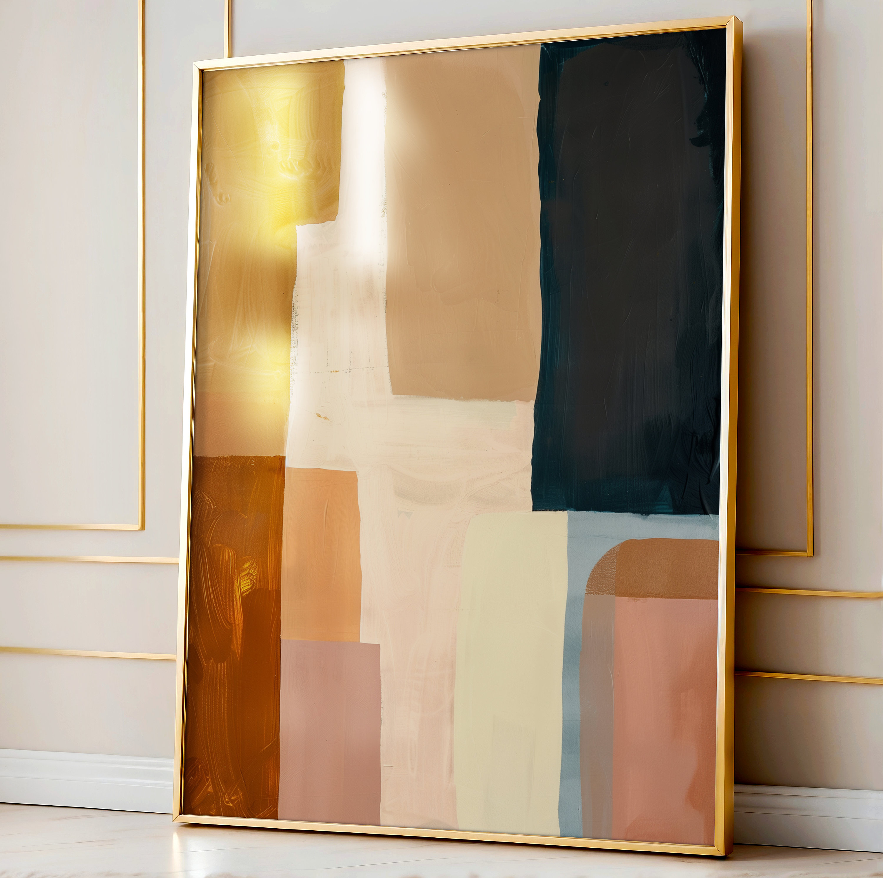 Colorful Modern Print, Abstract Wall Art, Contemporary Wall Decor ...