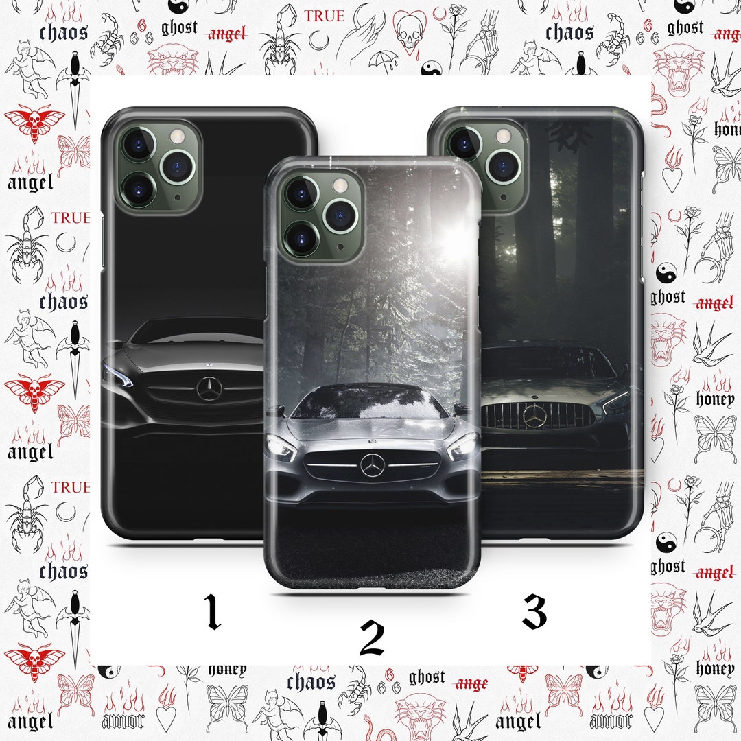 German Car Merc 2 Phone Case for Apple iPhone 11 12 13 14 15 16 E 17 ...