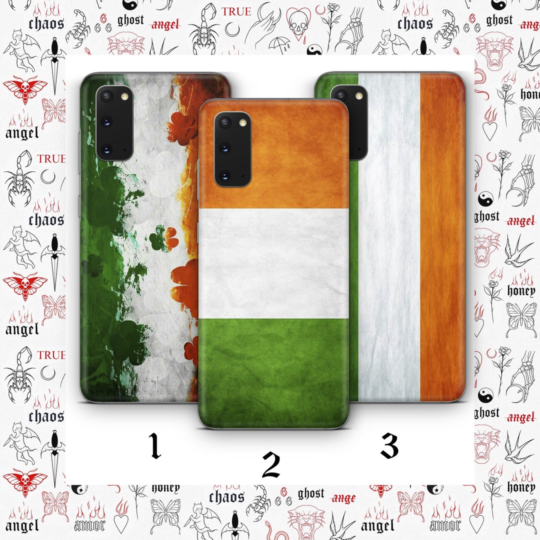 Irish Flag 1 Phone Case Cover for MANY VARIOUS Samsung Galaxy Models ...
