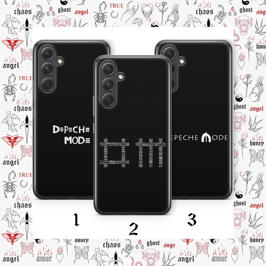 Depeche Mode 3 Phone Case Cover for Samsung A13 A14 A15 A16 A25 A26 A33 A34 A35 A36 A53 A54 A55 ...
