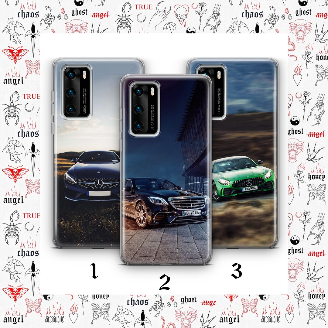 German Car Merc 4 Phone Case Cover for Huawei P9 P10 P20 P30 P40 Lite ...