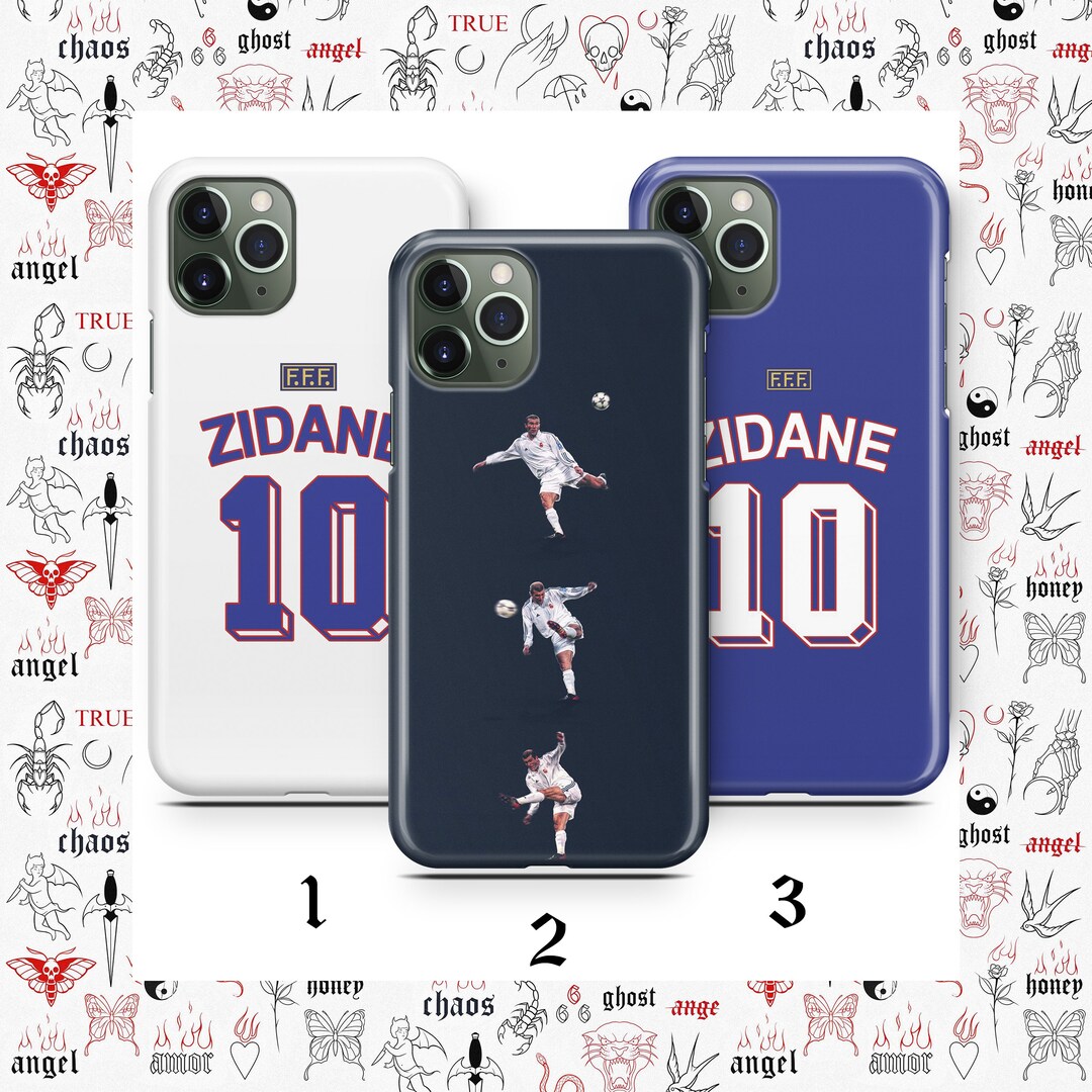 Zinedine Zidane 1 Phone Case for Apple iPhone 11 12 13 14 15 16 E 17 ...
