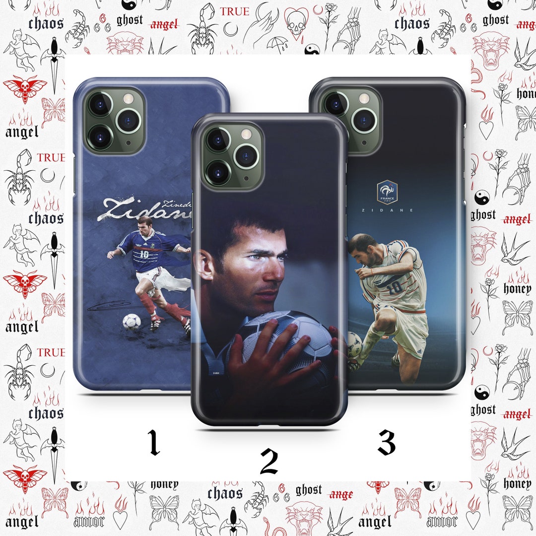 Zinedine Zidane 6 Phone Case for Apple iPhone 11 12 13 14 15 16 E 17 ...