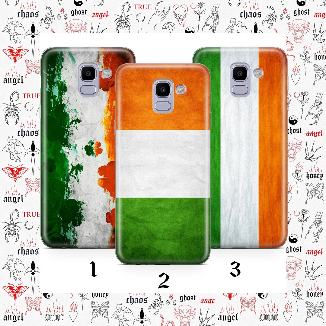 Irish Flag 1 Phone Case Cover for Samsung Galaxy A3 A5 A6 A7 A8 J3 J5 ...
