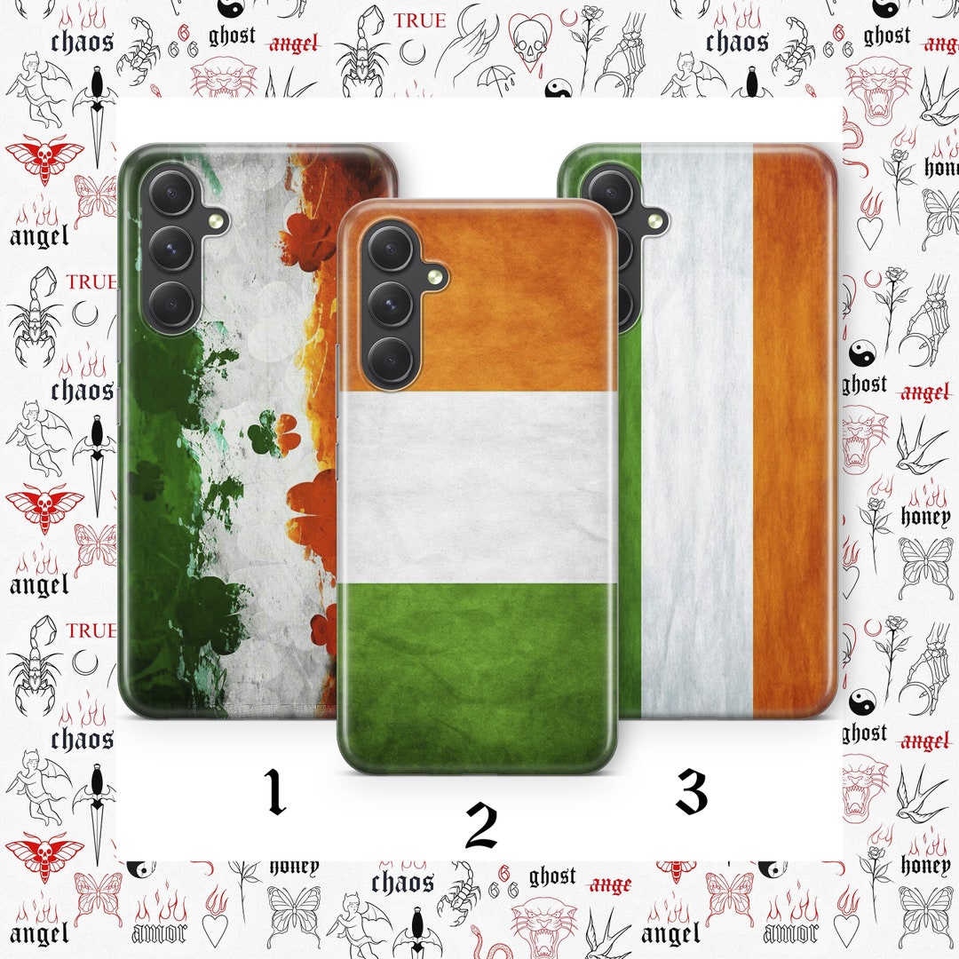 Irish Flag 1 Phone Case Cover for Samsung A14 A15 A16 A17 A25 A26 A33 ...
