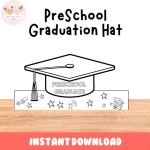 Preschool Graduate Printable Crown, Preschool Graduation Hat ...