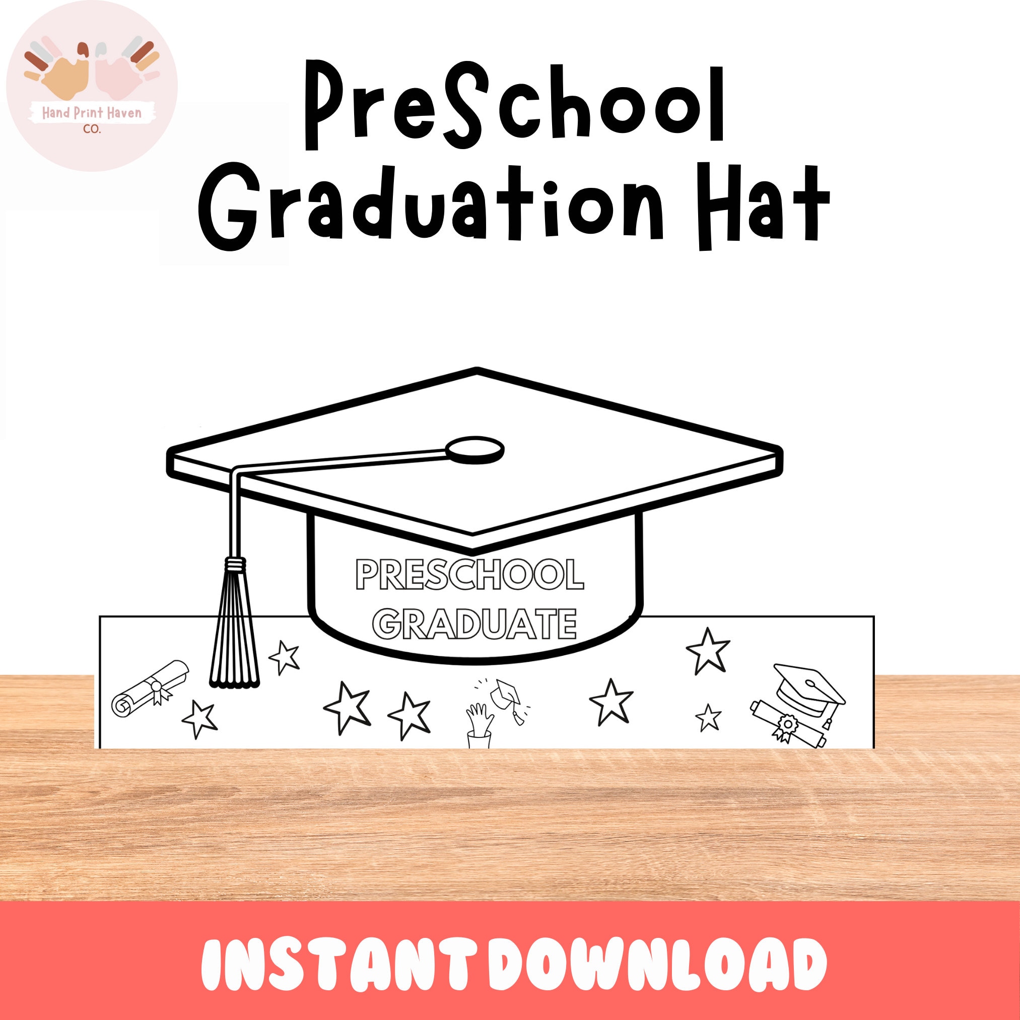 Preschool Graduate Printable Crown, Preschool Graduation Hat ...