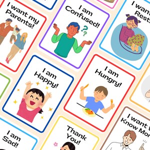 Kids Alphabet Learning Cards Printable, English Language Flashcards ...
