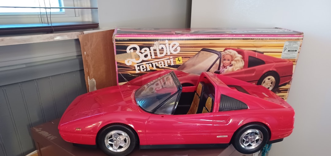 Barbie Ferrari 1990 - Etsy