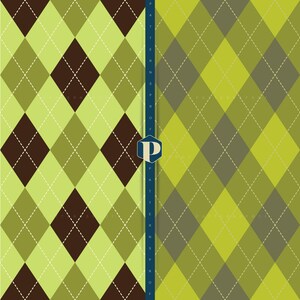 22 Multi-color Digital Papers, Argyle Seamless Patterns, Geometric ...