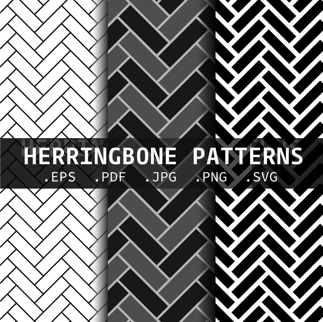 Herringbone Patterns, Seamless Pattern, Geometric Pattern - Etsy
