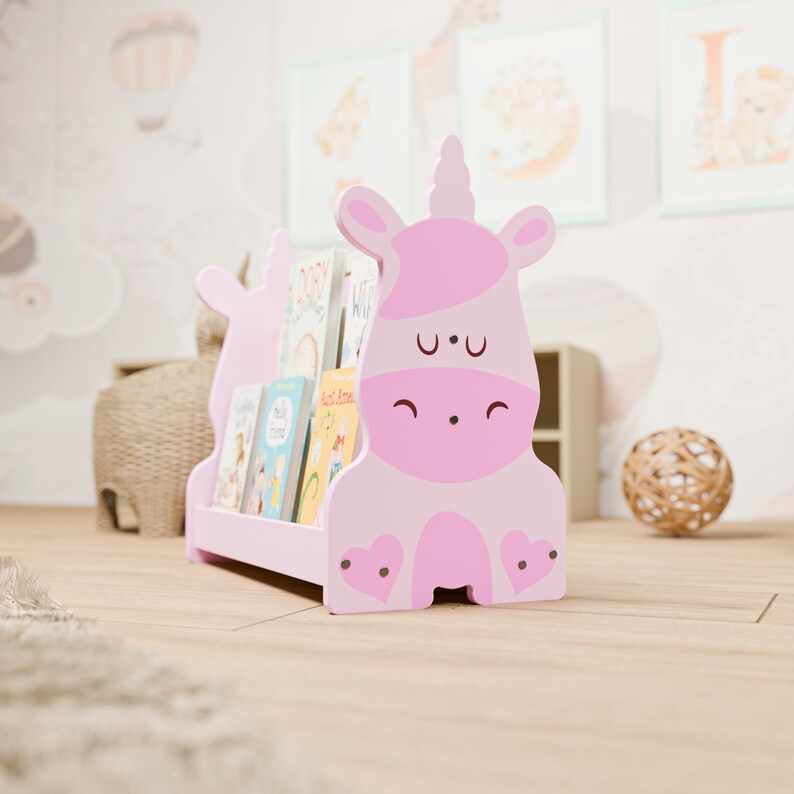 Montessori Shelf Animal, Montessori Bookshelf Gifts for Kids, Nursery ...