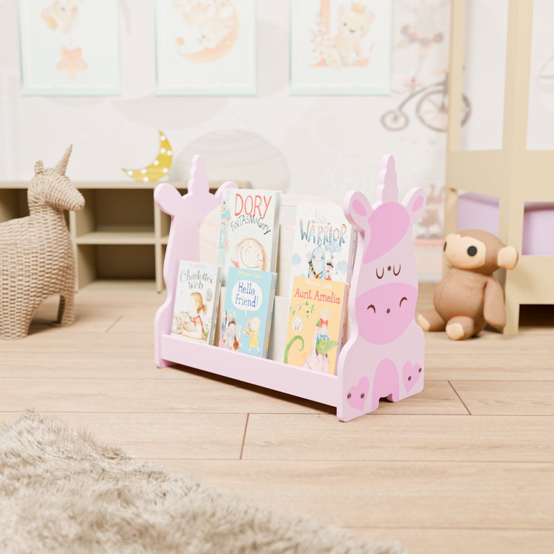 Montessori Shelf Animal, Montessori Bookshelf Gifts for Kids, Nursery ...