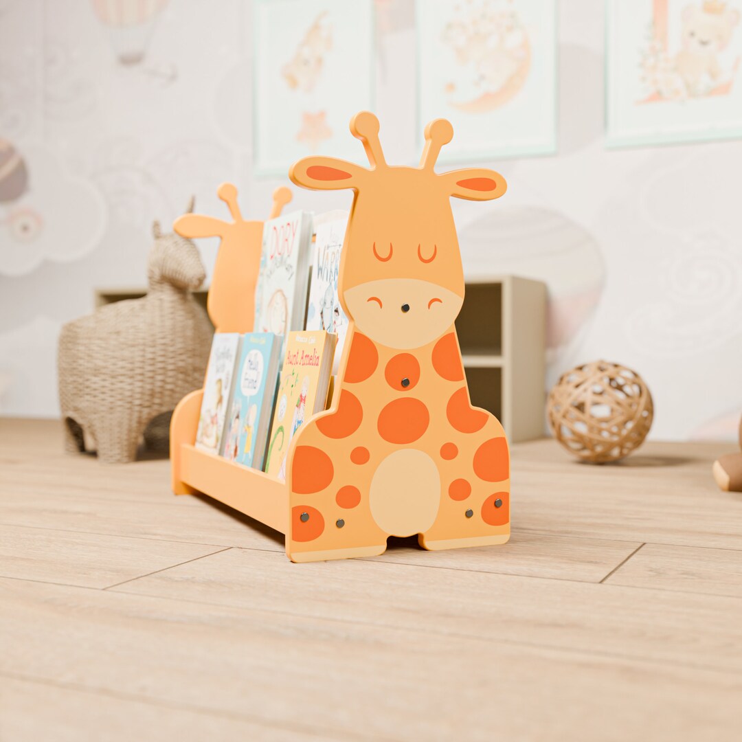 Montessori Shelf Animal, Montessori Bookshelf Gifts for Kids, Nursery ...