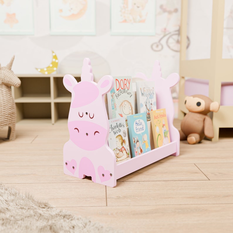 Montessori Shelf Animal, Montessori Bookshelf Gifts for Kids, Nursery ...