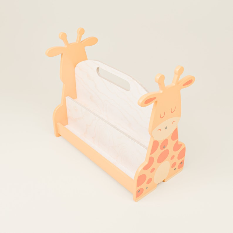 Montessori Shelf Animal, Montessori Bookshelf Gifts for Kids, Nursery ...