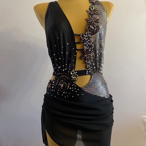 Solo Jazz Dress, Lyrical Dance Costume, Custom Dance Costume, Circus ...