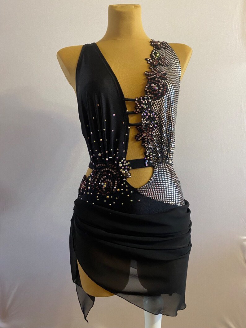 Solo Jazz Dress, Lyrical Dance Costume, Custom Dance Costume, Circus ...