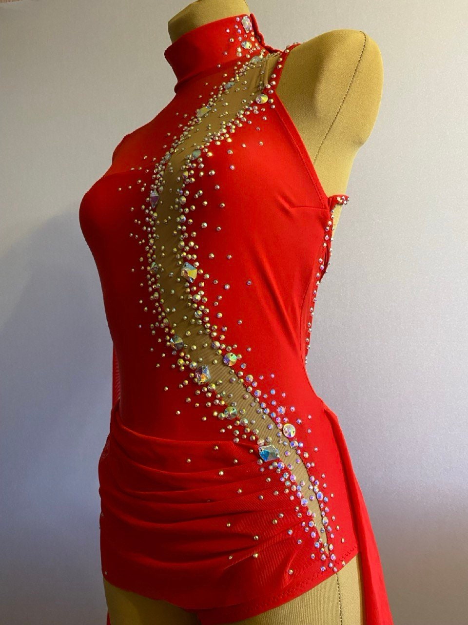 Lyrical Dance Costume, Custom Dance Costume, Custom Leotard, Handmade ...