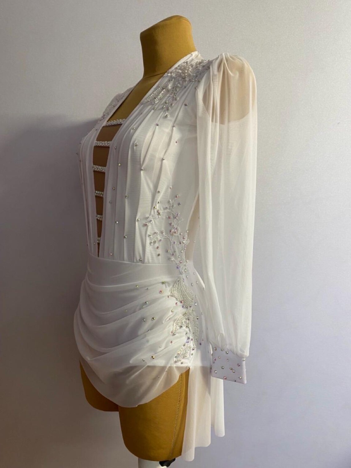 Solo Lyrical Dance Costume, Custom Dance Costume, Modern Leotard ...
