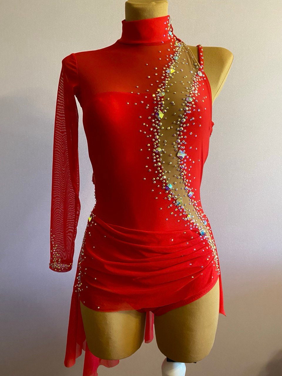 Lyrical Dance Costume, Custom Dance Costume, Custom Leotard, Handmade Dance Costume, Lyrical ...